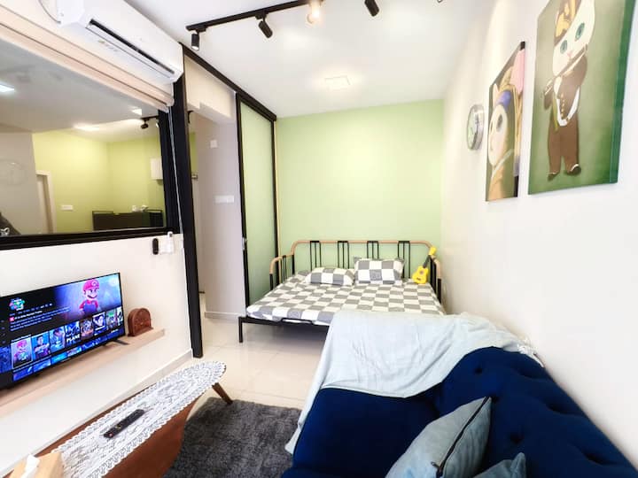 Midas Modern Vintage 1br 2-5pax - Pasir Gudang