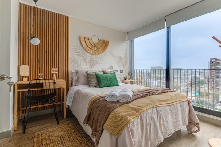 [Nuevo 20% Off] Hermoso Y Moderno Depa ! 3p. - Santiago