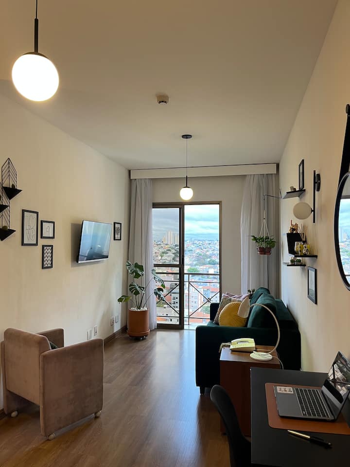 Flat3 Hotel São Caetano-free Vaga&piscina - Santo André