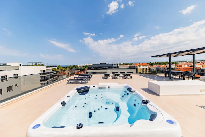 The Skyline Penthouse By Belmont - Zadar