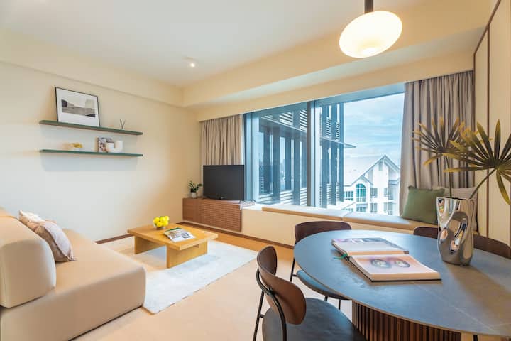 Serviced Apt, 1-bedrm Suite, 2 Queen Beds, Sleep 4 - Singapur