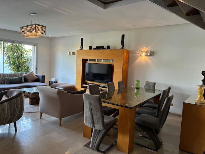 Villa Balnéaire Avec 2 Piscines 4ch. Bouznika Bay - Bouznika