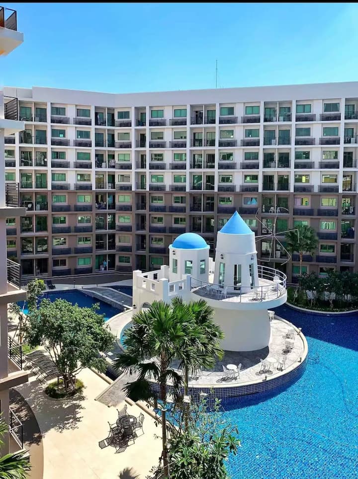 芭提雅网红公寓月租舒适，双条车直达海滩步行街，高速网络，远程工作者安静，宁静，便利店711，自助入住 - Pattaya City