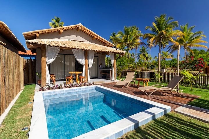 Bangalô Refugio Das Conchas · Praia De Tatuamunha - Brazil