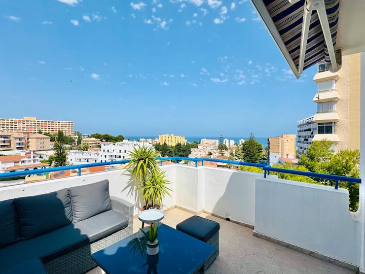 Mar, Piscina Y Terraza A Pasos De Todo - Torremolinos