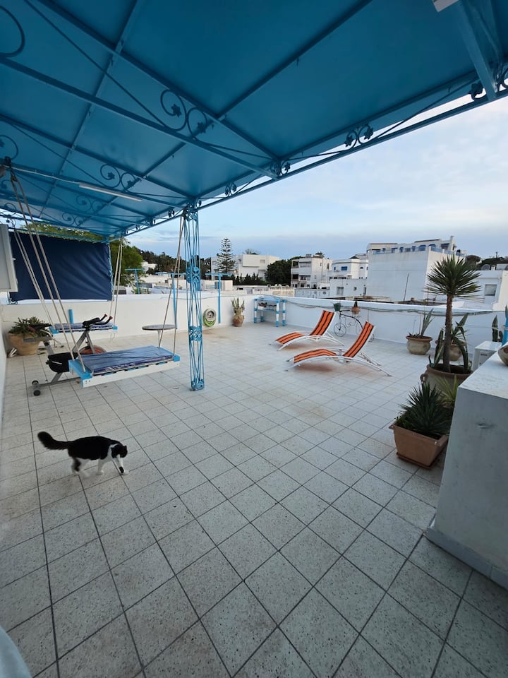Appartement S+2 Avec Terrasse à Sidi Bou Said - Sidi Bou Said