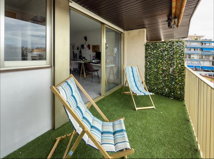 Studio Cozy + Balcon - Port & Vieux Nice à Pied ! - Nice