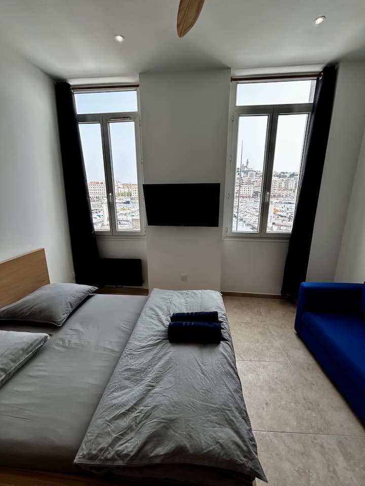 Grand Studio Sur Le Vieux-port - Marsiglia