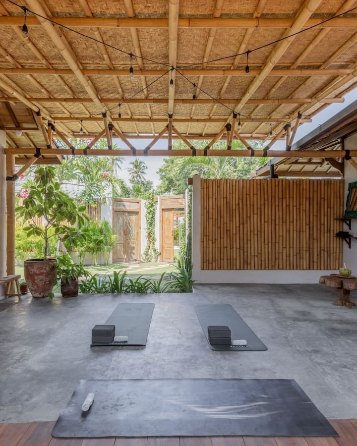 Villa Bulat Xkalyana - 1bed, Pool & Garden - Gili Islands