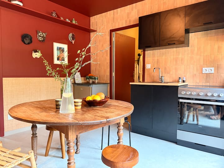 Appartement Privé, Au Coeur D'un Oasis De Verdure - Jardins du logis de Forge