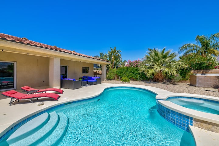 Casa Solaris- Great Value* Pool+jacuzzi+bbq - Desert Hot Springs, CA