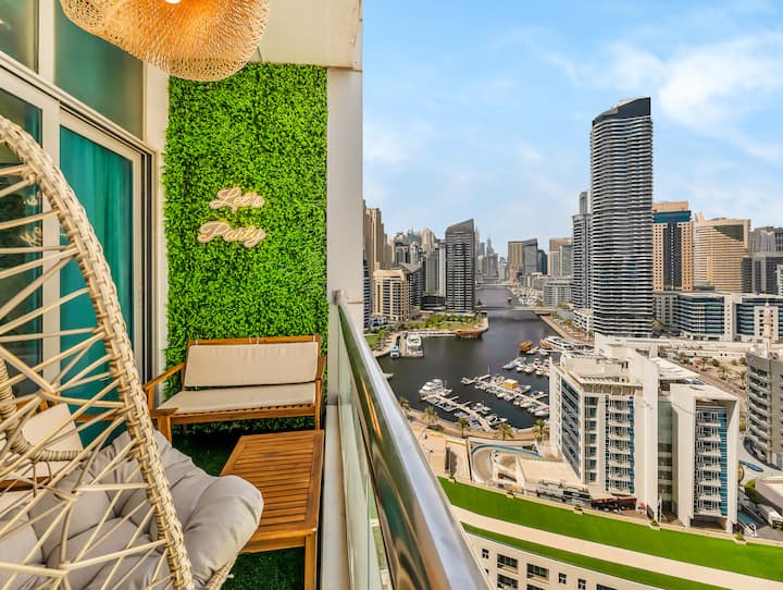 New Furnished 2br With Full Dubai Marina View - Émirats arabes unis