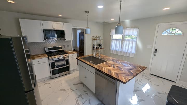 Cozy + Stylish: Atchison Escape - Lewis and Clark State Park, Rushville