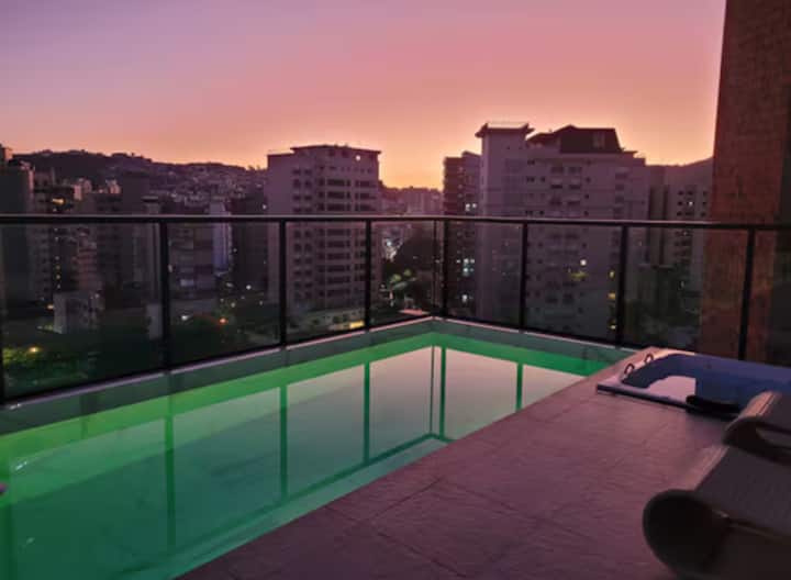 Studio Central Com Piscina 5min Caminhada Centro - Poços de Caldas