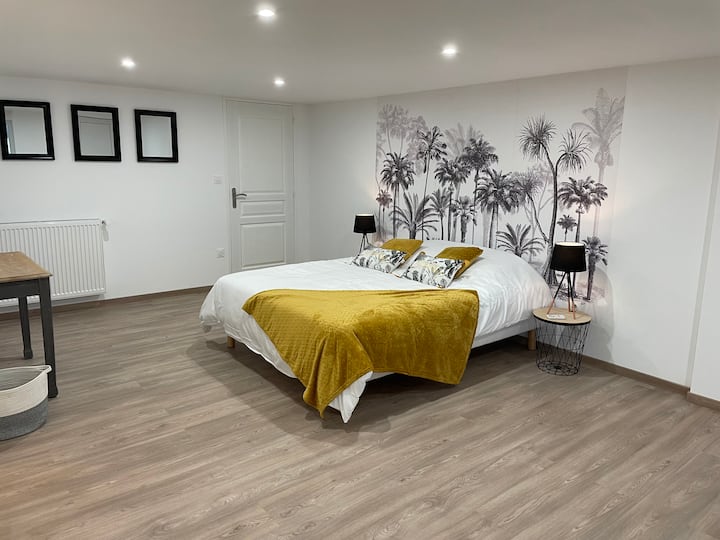 Chambre Noir & Blanc Vill'acacia - De Panne