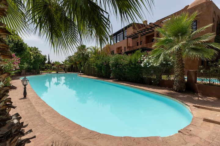 4 Bed Villa Lagune River Palm Marrakech With Pool - Marrakesh