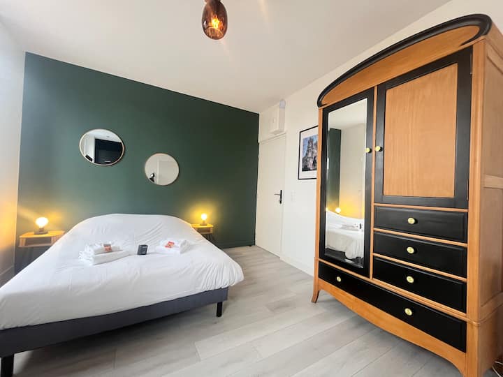 Neufchâtel Studio Cosy Calme Proche Centre Ville - Reims