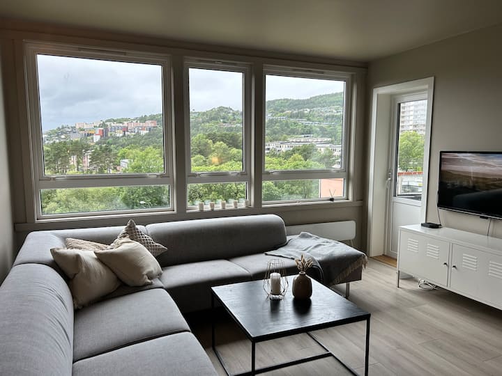 Lys Og Moderne Leilighet M/utsikt - Bergen