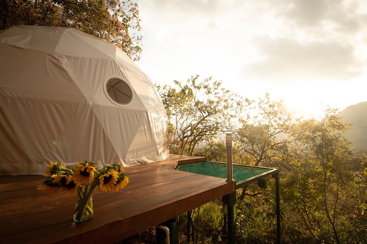 Glamping Malikualli Domo Cazahuate - Malinalco
