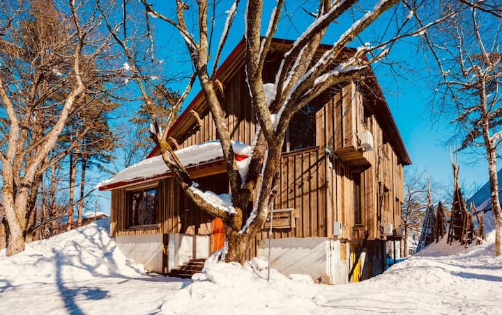 Villa Hibiki | 5 Bdrm | Spacious | Unique|echoland - Hakuba