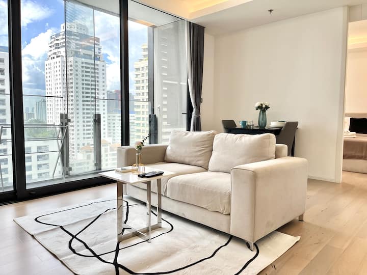 Modern Cozy Stay| Pool | Bts Nana&sukhumvit 17f134 - Bangkok
