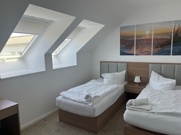 Twinbett-zimmer Renoviert 2025 - Rügen