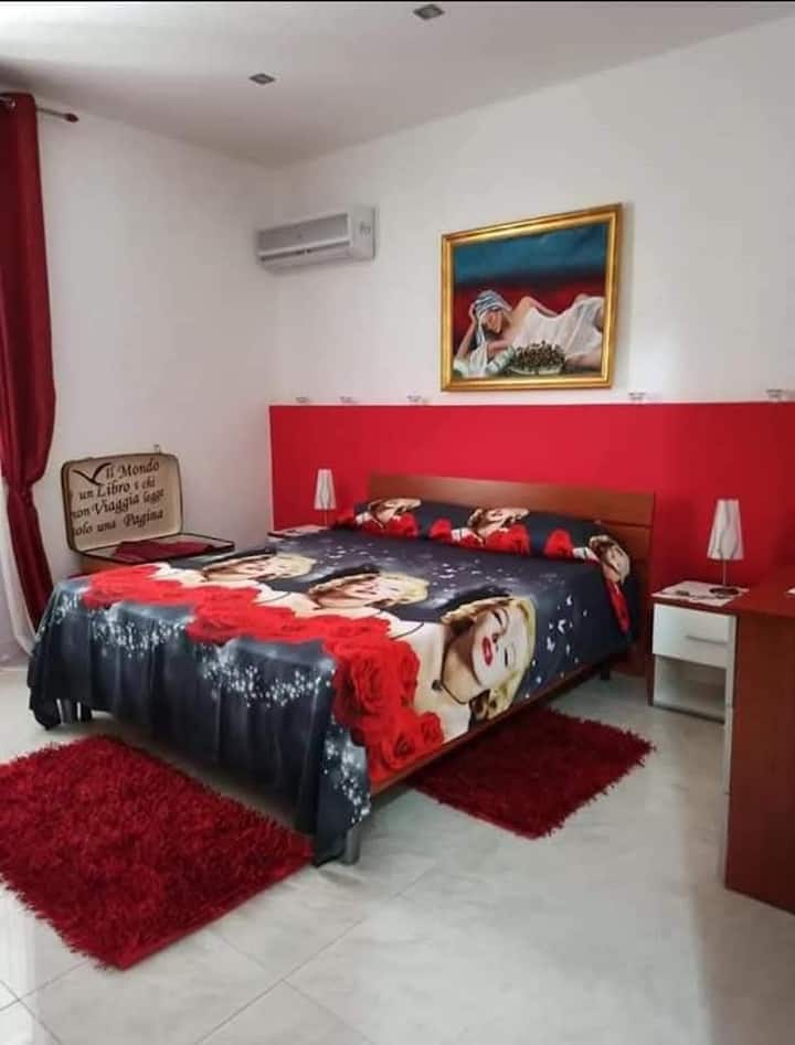 B&b Omer - Camera Deluxe Rossa - Sciacca