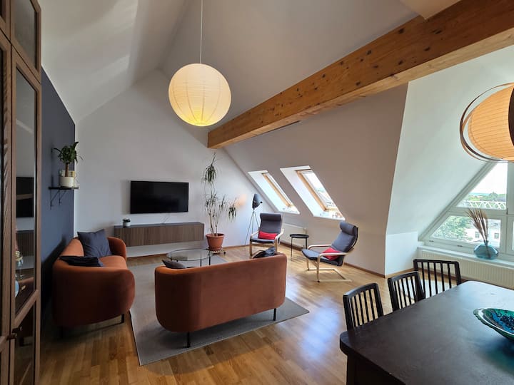 Penthouse In The Neustadt - 