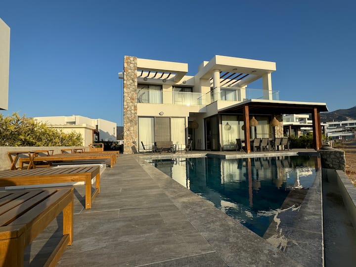 Luxury Sea View 4br Villa In Eco Resort, Bahçeli - Northern Cyprus