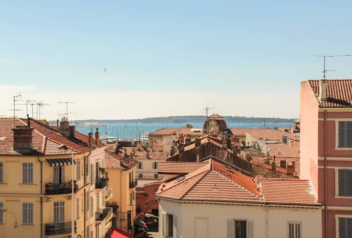 Cannes Centre, 3 Pièce, Vue Mer - Cannes