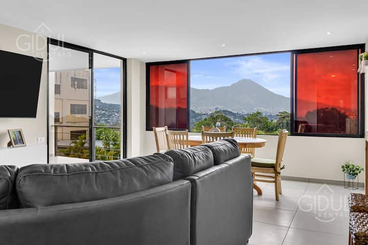 Great San Salvador Views At Los Planes - Wifi, A/c - San Salvador