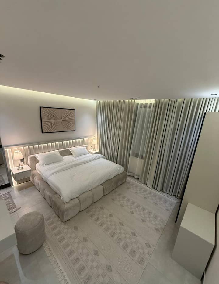 شقة غرفتين وصاله تصمميم عصري - Jeddah