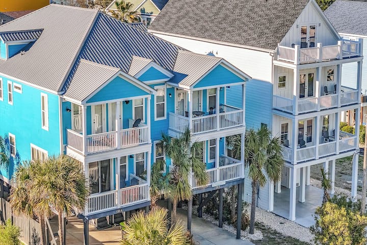 Beachview| Pool/spa | Sleeps 19 - South Carolina