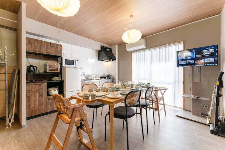 駅徒歩2分/池袋5分,新宿14分/2ldk63㎡貸切/最大9名/空港からアクセス良し/東長崎駅4f - Shinjuku City