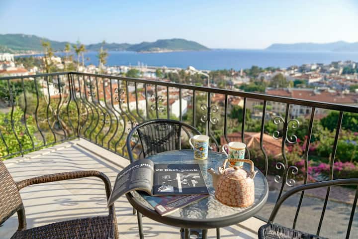 Cute House With Sea View - Kaş