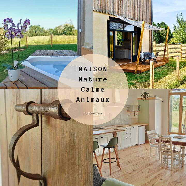 Belle Campagne, Calme, Confort Et Bain Extérieur - Bazas