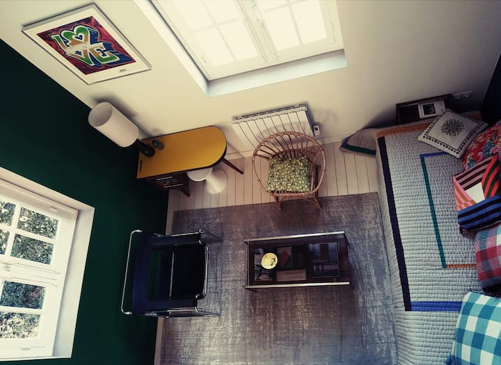 Tiny House Unique & Colorée – Mer & Forêt à Pieds. - Île d'Oléron