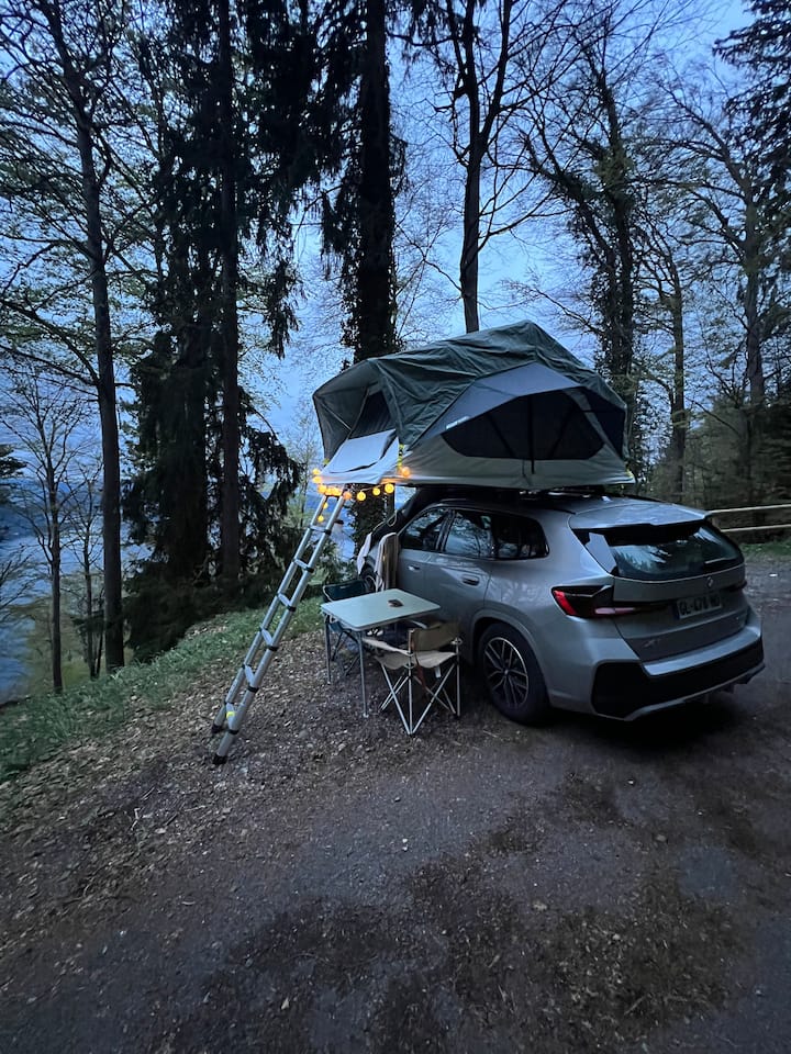 Tente De Toit 2 Personnes - Lac du Bourget