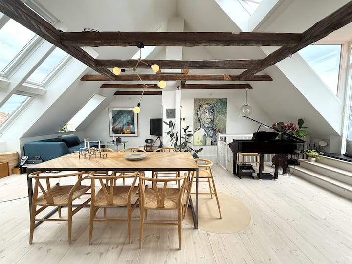 Penthouse Lejlighed I To Etager - Kopenhagen