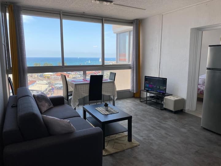 T2 Rénové Avec Vue Mer - Saint-Cyprien