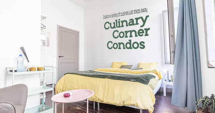 Affordable Sleek Room In A Vibrant Setting - Gante