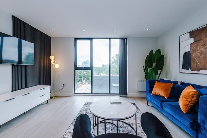Stylish 1-bed | Fast Wi-fi | Easy Access To City - Manchester