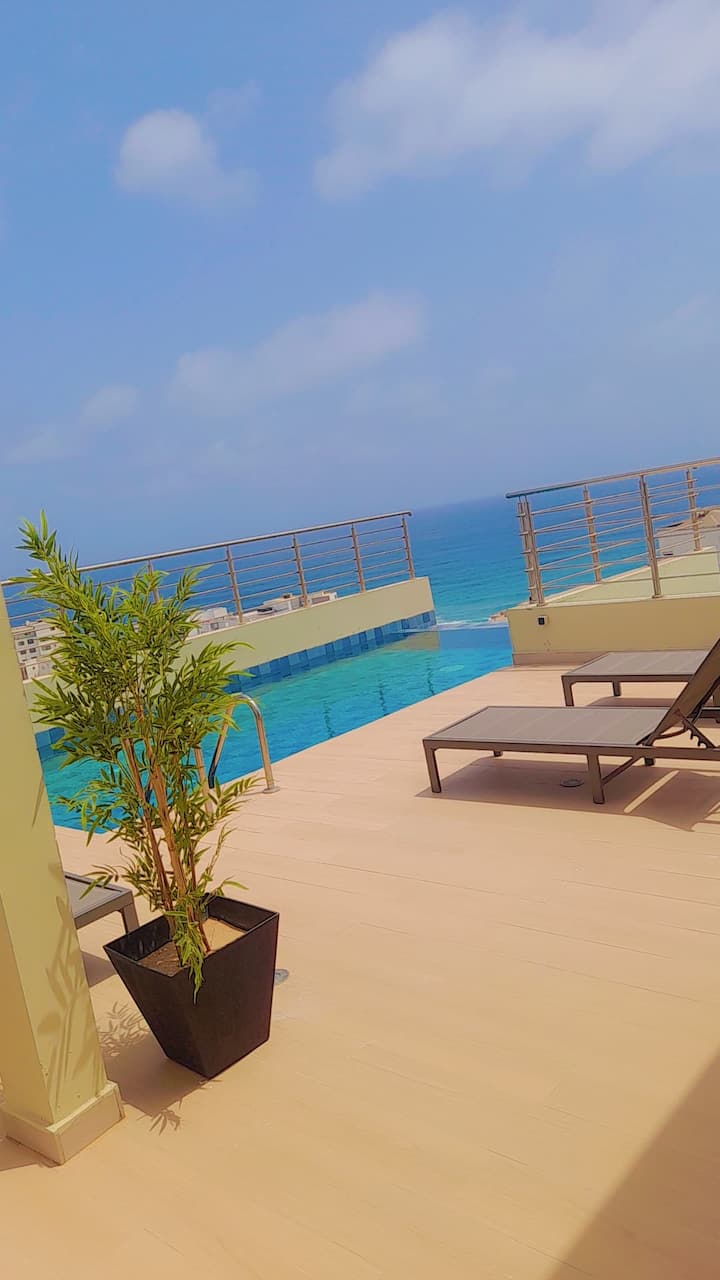 ÉVasion Idyllique : Piscine, Vue Sur Mer Et Sport - 다카르