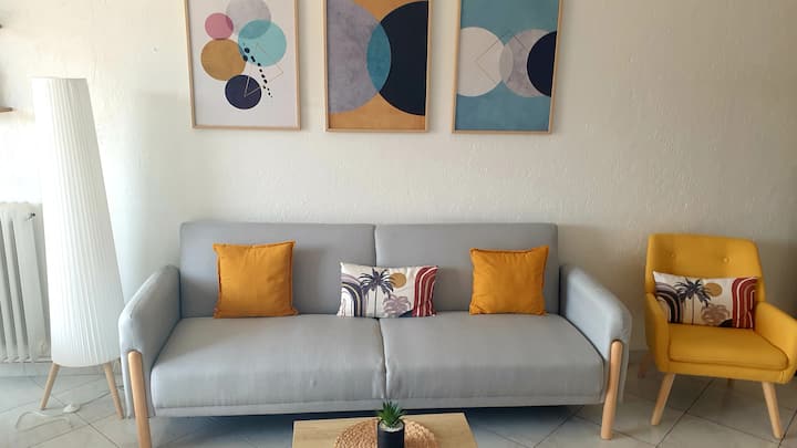 Agréablet3 Très Lumineux Au Cœur De Cagnes-sur-mer - Cagnes-sur-Mer