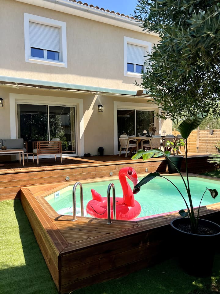 Villa Tout Confort Avec Piscine - Le Muy