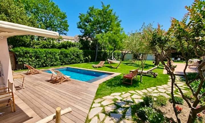 Oasis De Verdure Avec Piscine, Coeur De St-tropez. - Saint-Tropez