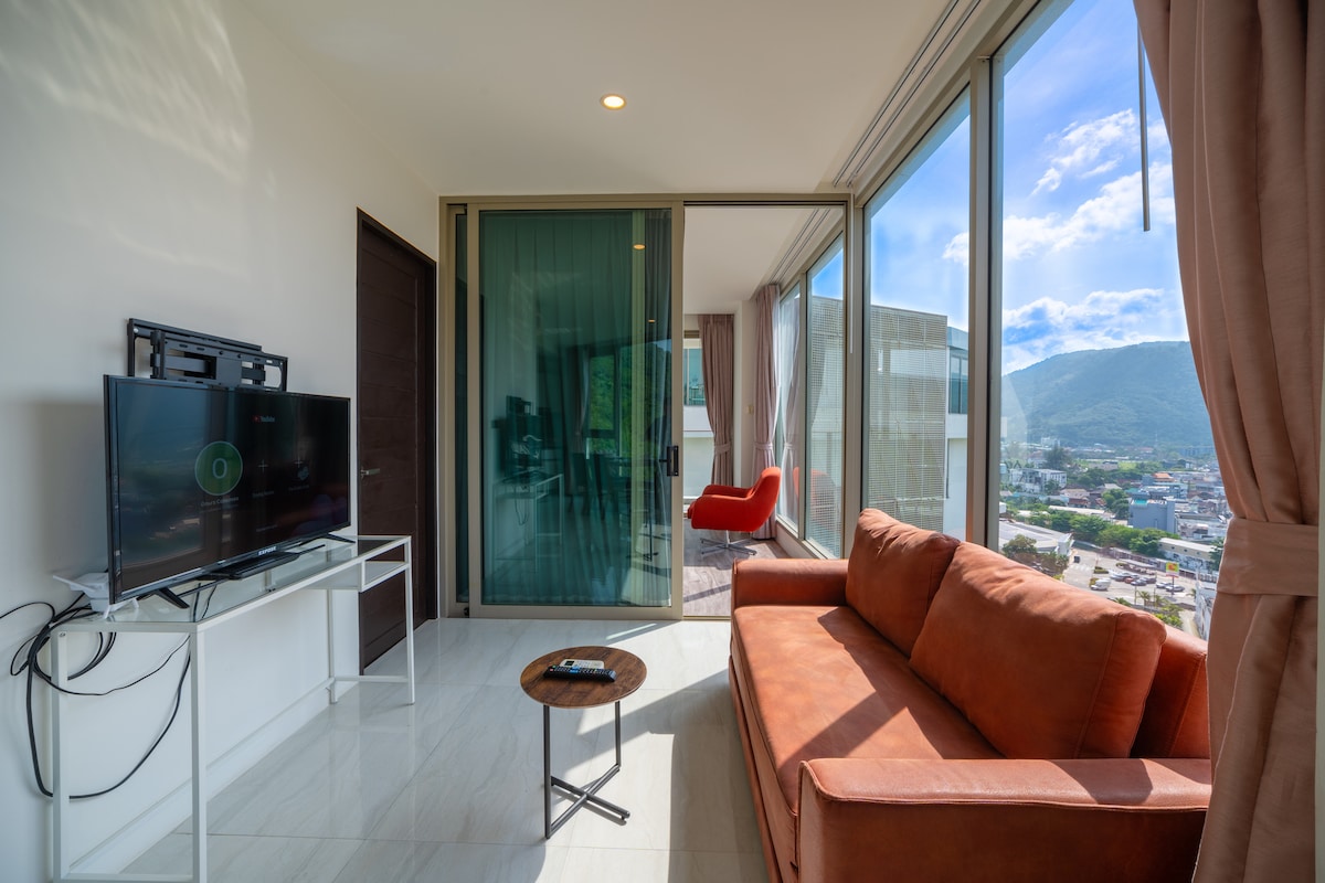 Ocean 1 bedroom apartment/city view/sea view/3 min walk to beach ...