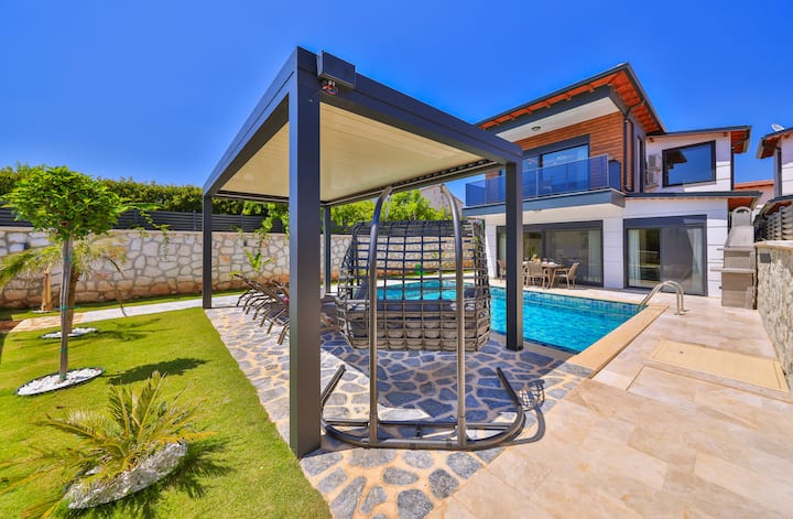 Modern Tasarım, ÖZel Havuz Lu Villa - Kaş