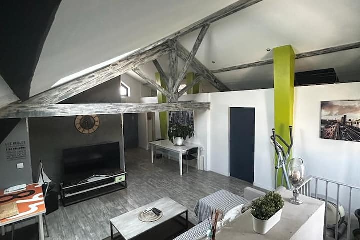 Grand Loft Luxueux Et Design - Manosque