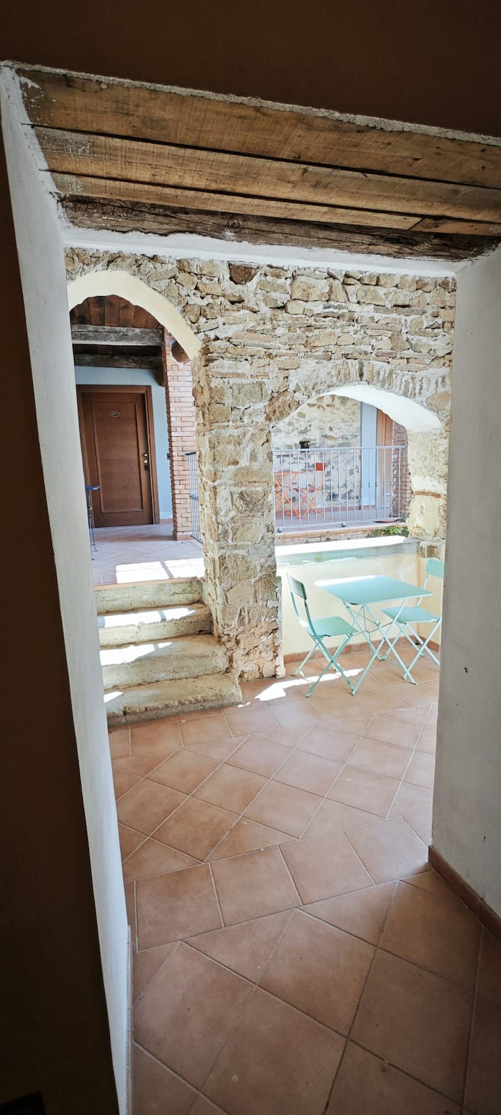 Palazzo Cafarelli Camera E Cucina Vista Giardino - Agropoli